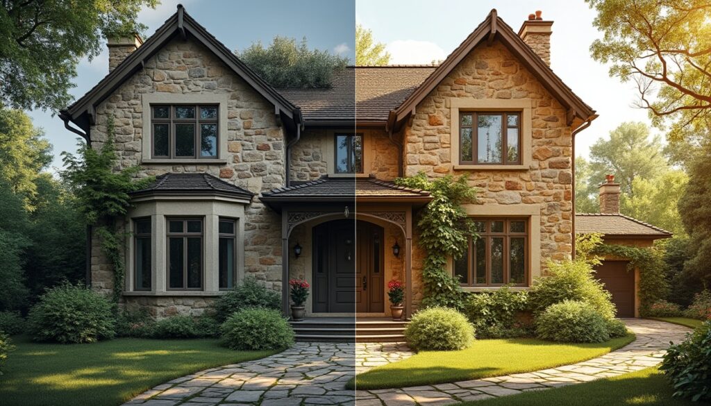 Rénovation d’une maison en pierre : un avant-après saisissant ...